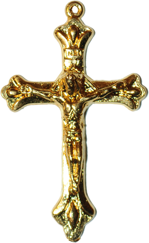 Custom Rosary: Choose Your Custom Rosary Crucifix Gold Finish