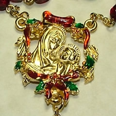 Handmade Christmas Rosary Design My Rosary Personalized Handmade
